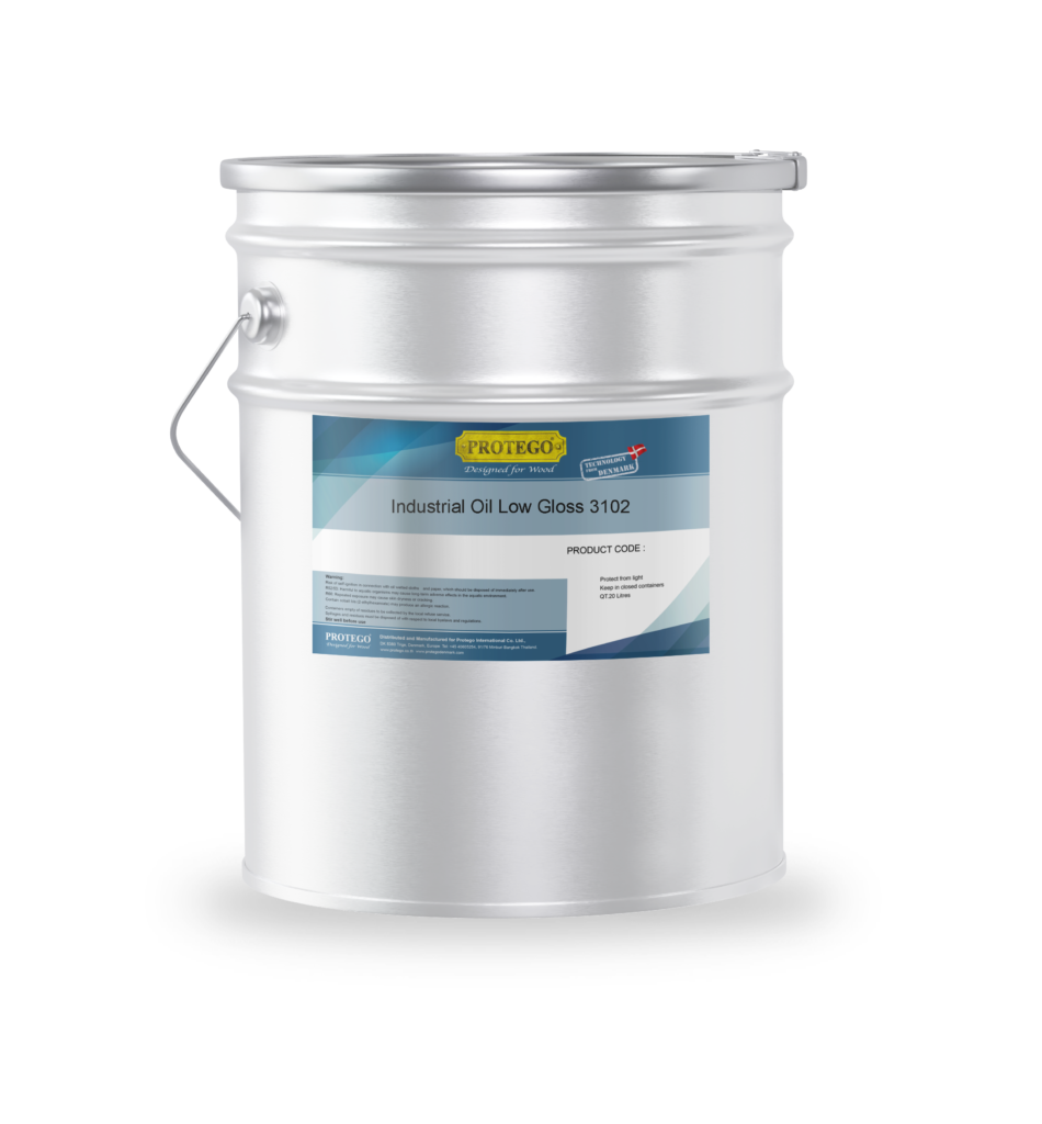 INDUSTRIAL OIL 3102 (Low Gloss) – Protego : Woodcare Product